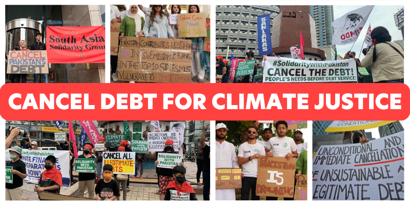 Climate justice now! | Debt Justice